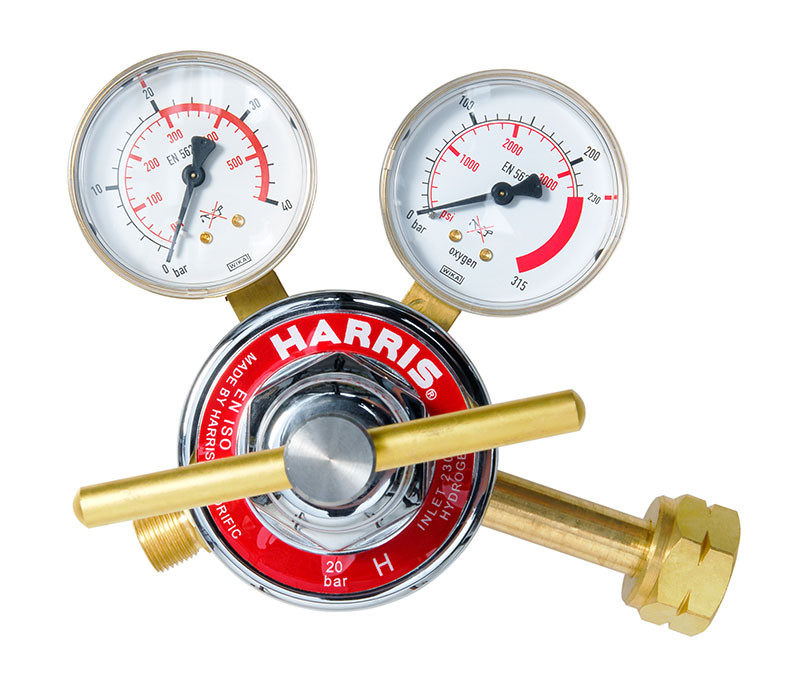 HARRIS Flaschendruckminderer Wasserstoff, Modell 825
