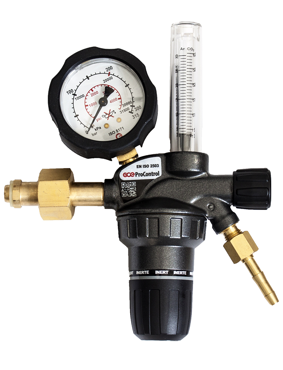 GCE Flaschendruckminderer Formiergas, ProControl®, 200 bar, Flowmeter ...
